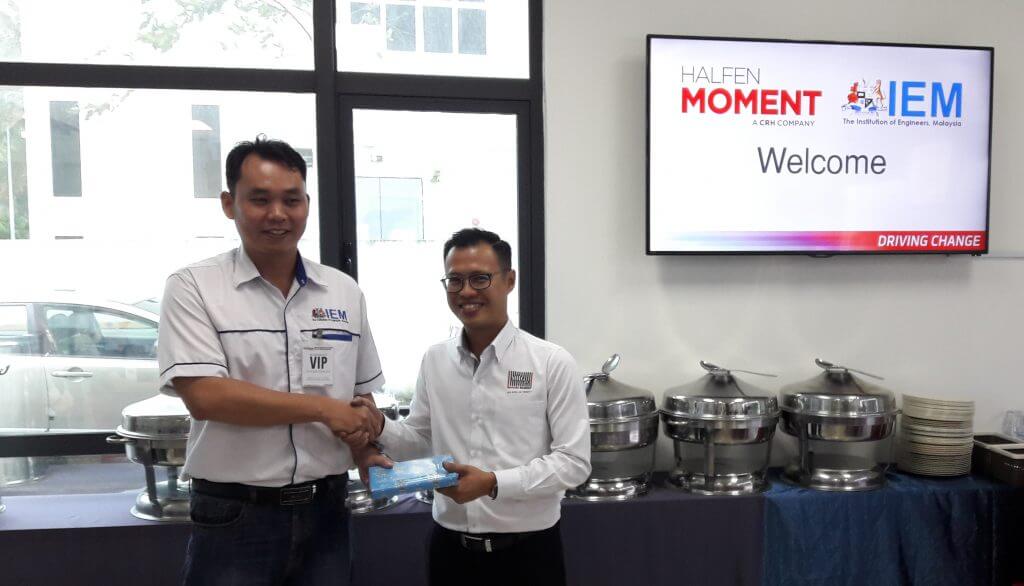 IEM Factory Visit to Halfen Moment - MOMENT | A Product Brand of Leviat