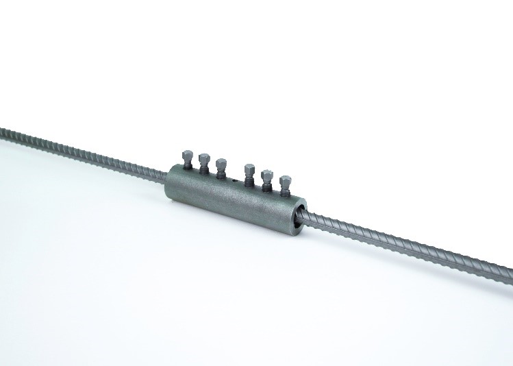 Bolted Rebar Coupler For Short Rebar At Site | Moment